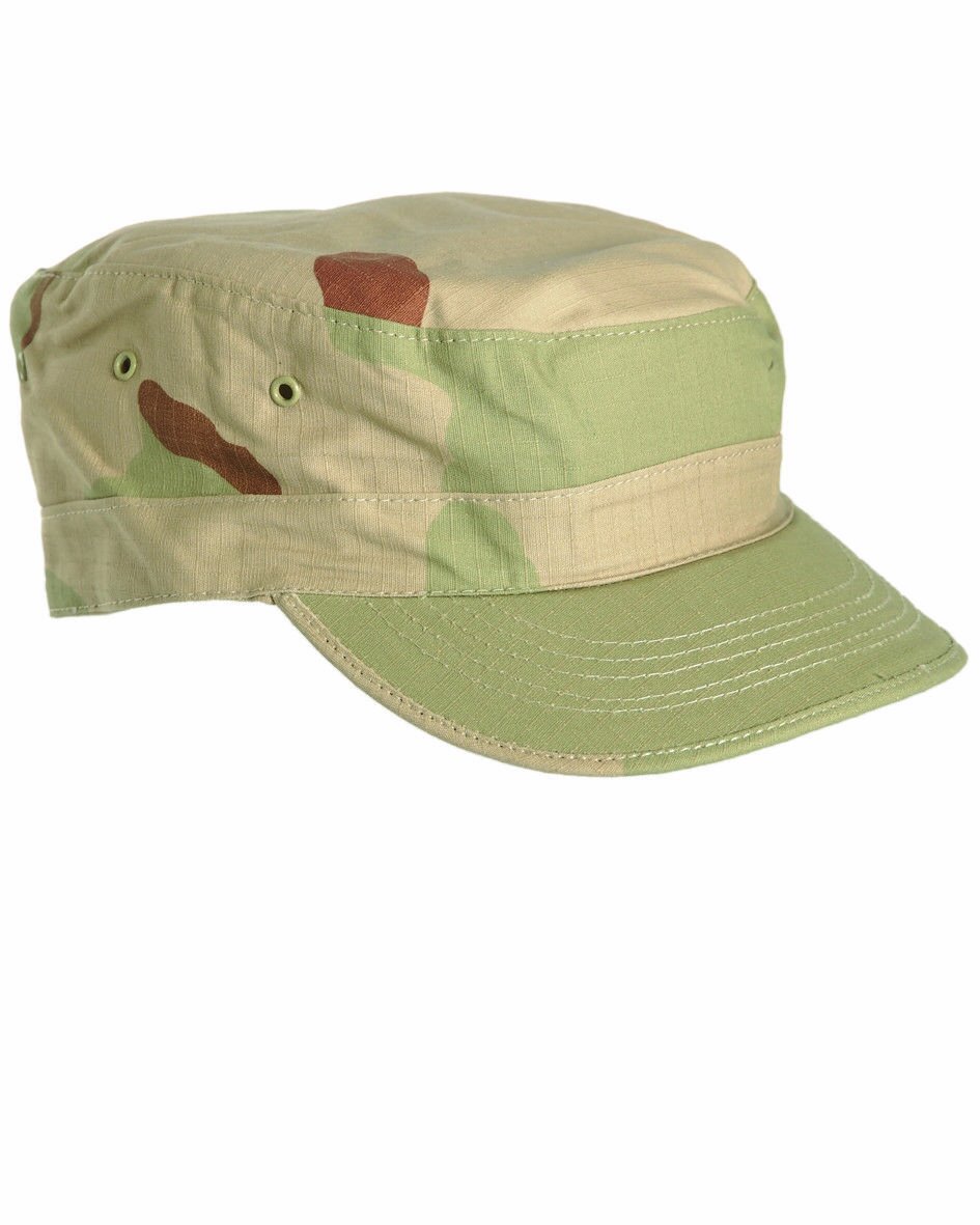 US BDU Feldmütze R/S Field cap 3-color Desert Camo Gr L USMC Navy Mar