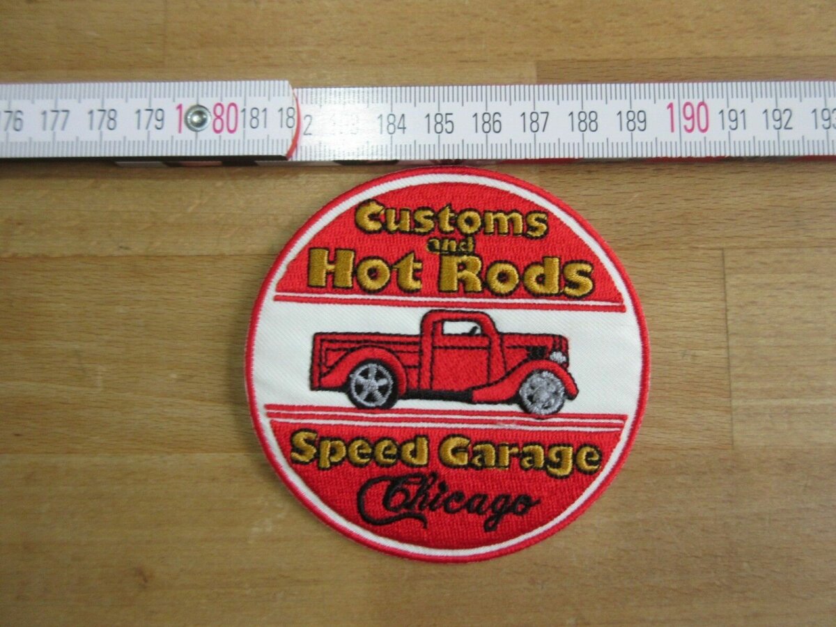Patch Customs and Hot Rods Speed Garage Chicago Nose Art Rockabilly V