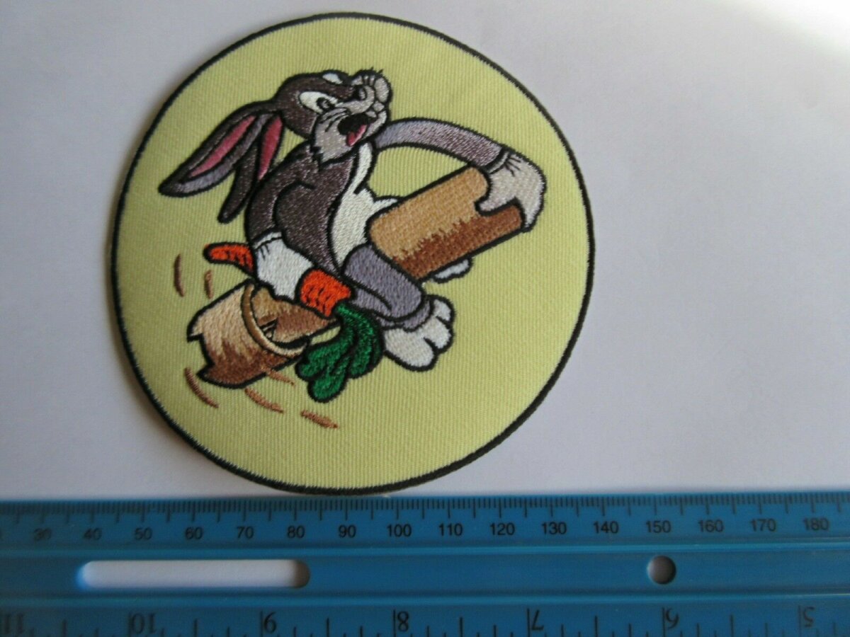 548th Bomb Squadron 8th AAF Bugs Bunny Patch Airforce Pilots A2 Jacke