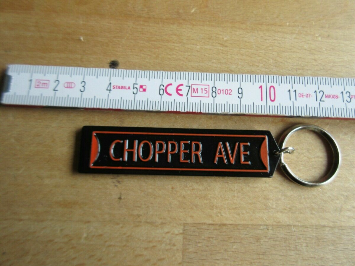 Schlüsselanhänger "Chopper Ave" USA Bobber Buell BMW Key Ring Biker B
