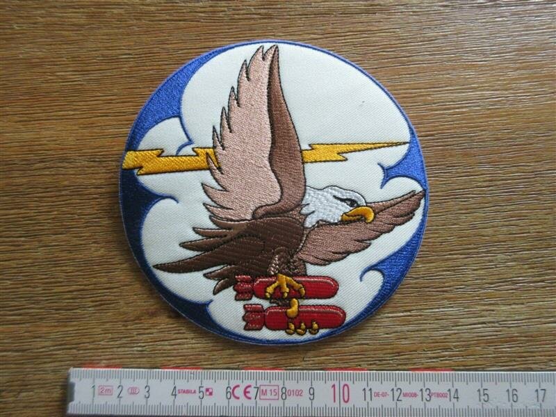 USAF Bomb Squadron Patch 731 BS 452 BG Airforce Pilots Paratrooper US