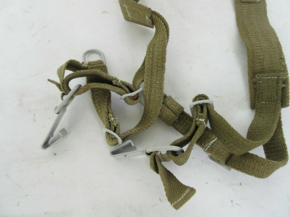 WH DAK Webbing Suspender Carrier Koppeltragegestell Afrikakorps WWII