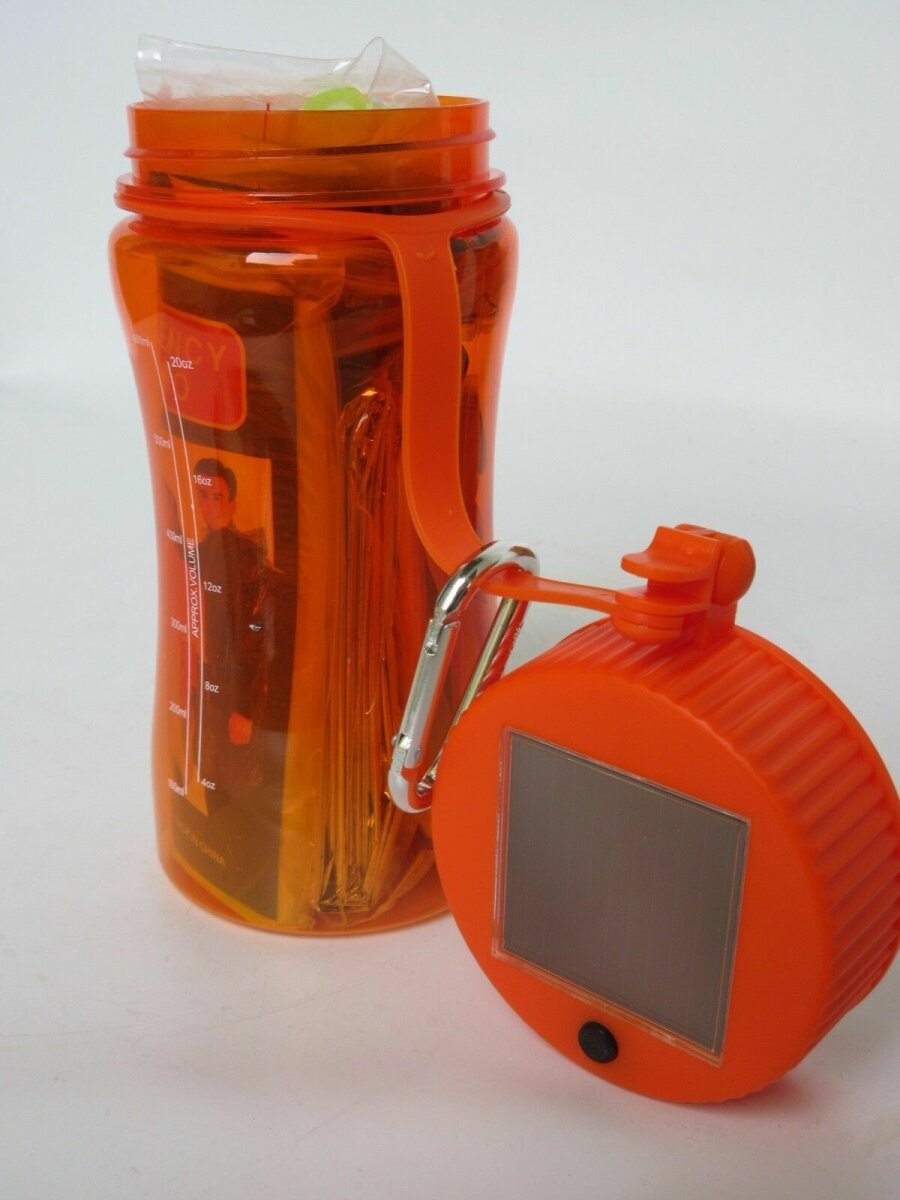 Outdoor Überlebens Set Survival Kit Box Signal Pocket Light Equipment
