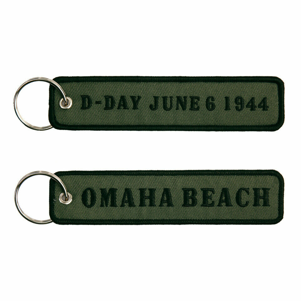 Schlüsselanhänger WK2 US Army Key Ring D-Day Omaha Beach Normandy 75