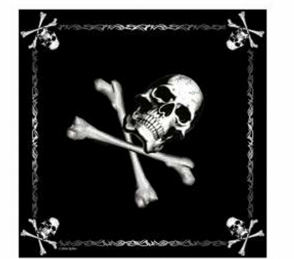 US Army Halstuch Bandana Headwrap Jolly Rogers Skull Bones Totenkopf