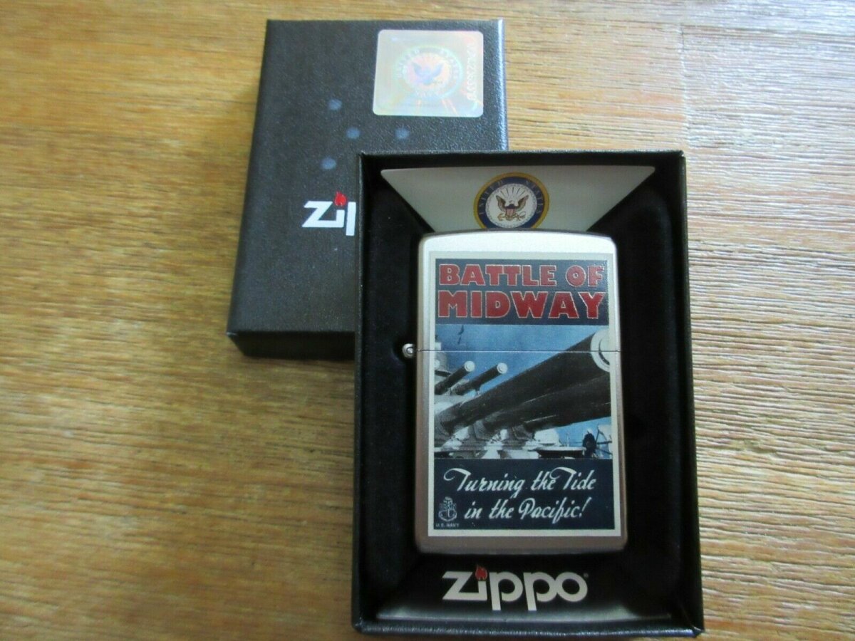 Zippo Battle of Britain 1940 Spitfire RAF US Army WWII Feuerzeug Ligh