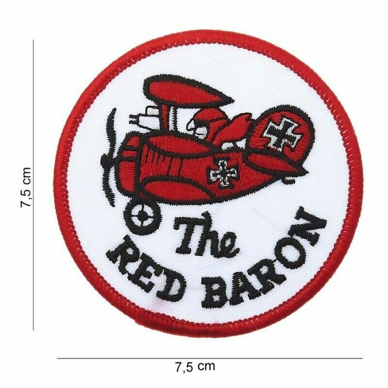 US Army Patch Aufnäher The Red Baron Von Richthofen Der rote Baron WK