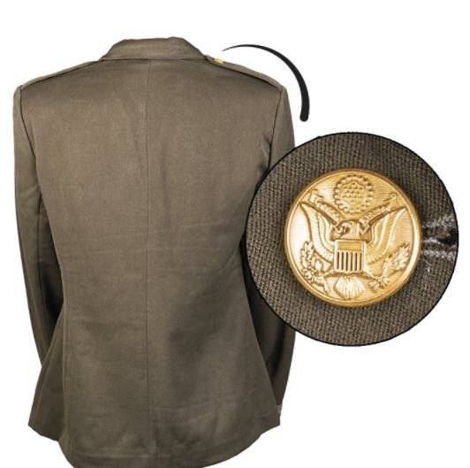 US Jacket Wool Fieldjacket OD Officers Class A WAC Women Army Corps W