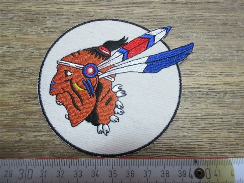 Patch 93rd Bomb Squadron Indian Head US Army WWII - Ferromil - Shop