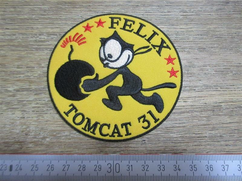 Patch US Army Tomcatter Wildcat VF-31 Felix the Cat Naval Fighting St
