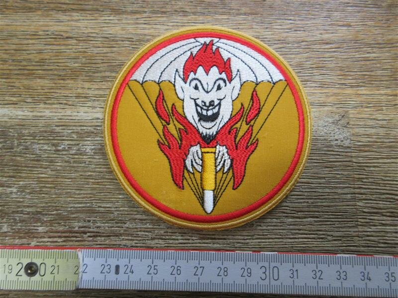 Patch Devil 462nd Parachute Field Artillery Battalion US Army WWII
