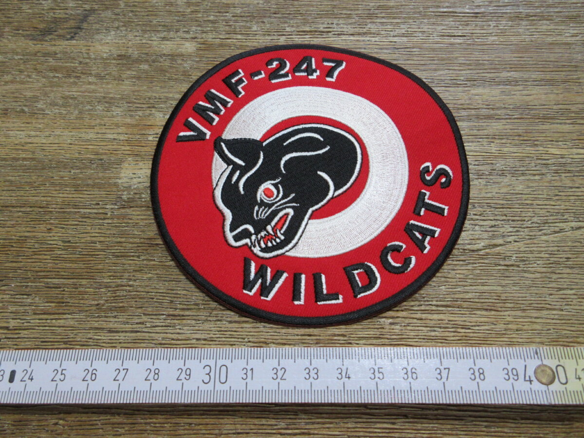 Patch VMF-247 Wildcats Fighting Squadron US Army Airforce WWII Flight