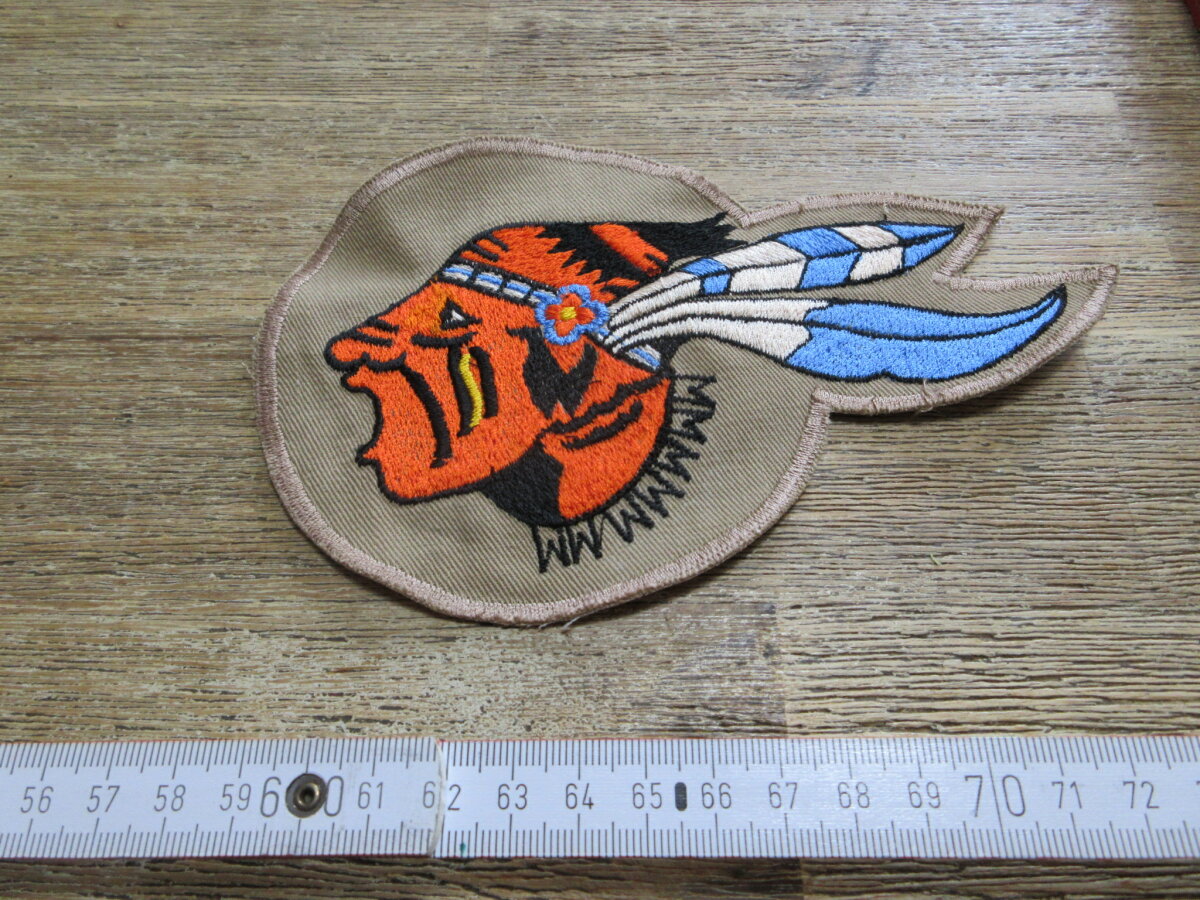 Patch 307th Bomb Wing 93rd Squadron Indian Scout US Army WWII Flight