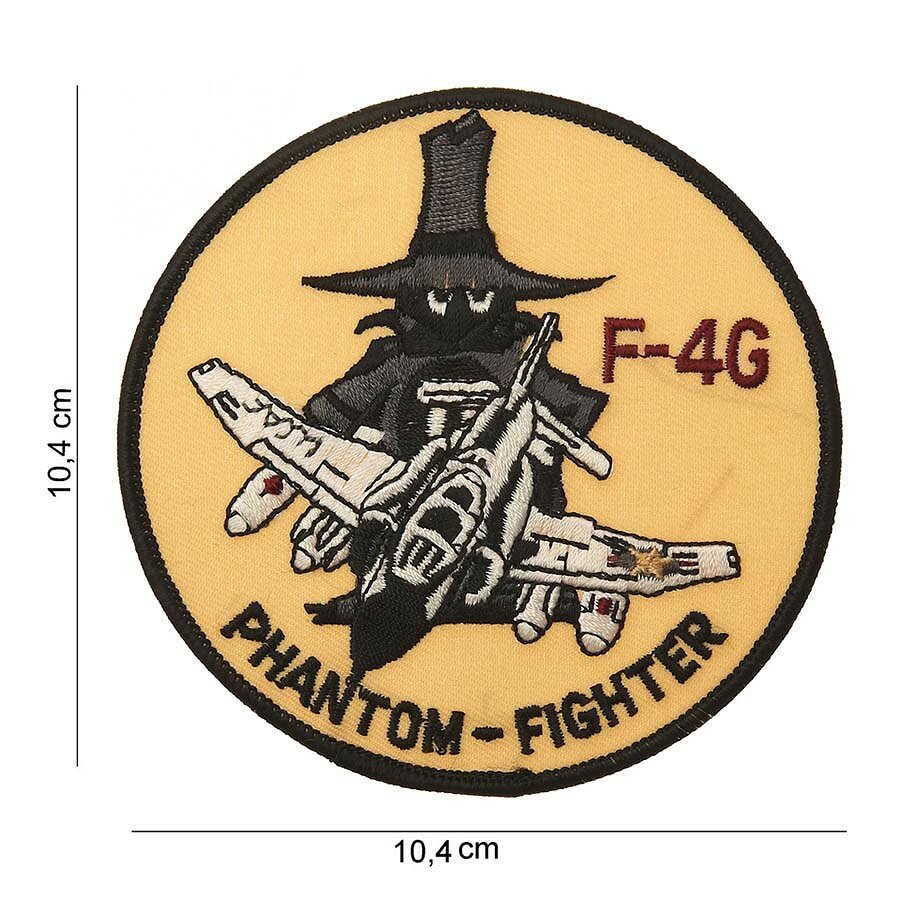 Patch F-4G Phantom Fighter McDonnell Airforce USAAF WWII Army - Ferro
