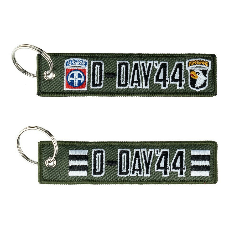 Schlüsselanhänger US Army 101st 82nd Airborne Key Ring WWII D-Day - F