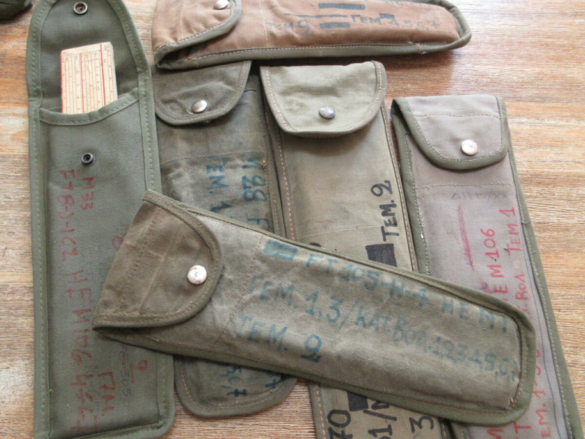 Original US Army Ari slide rule HOW 75mm Table Graphical Firing M24 A