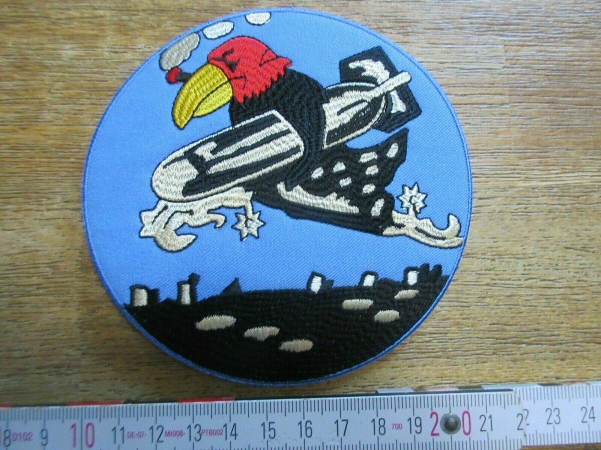 Patch USAAF Bomb Squadron Patch 351st Eagle Bombe Airforce US Army WW