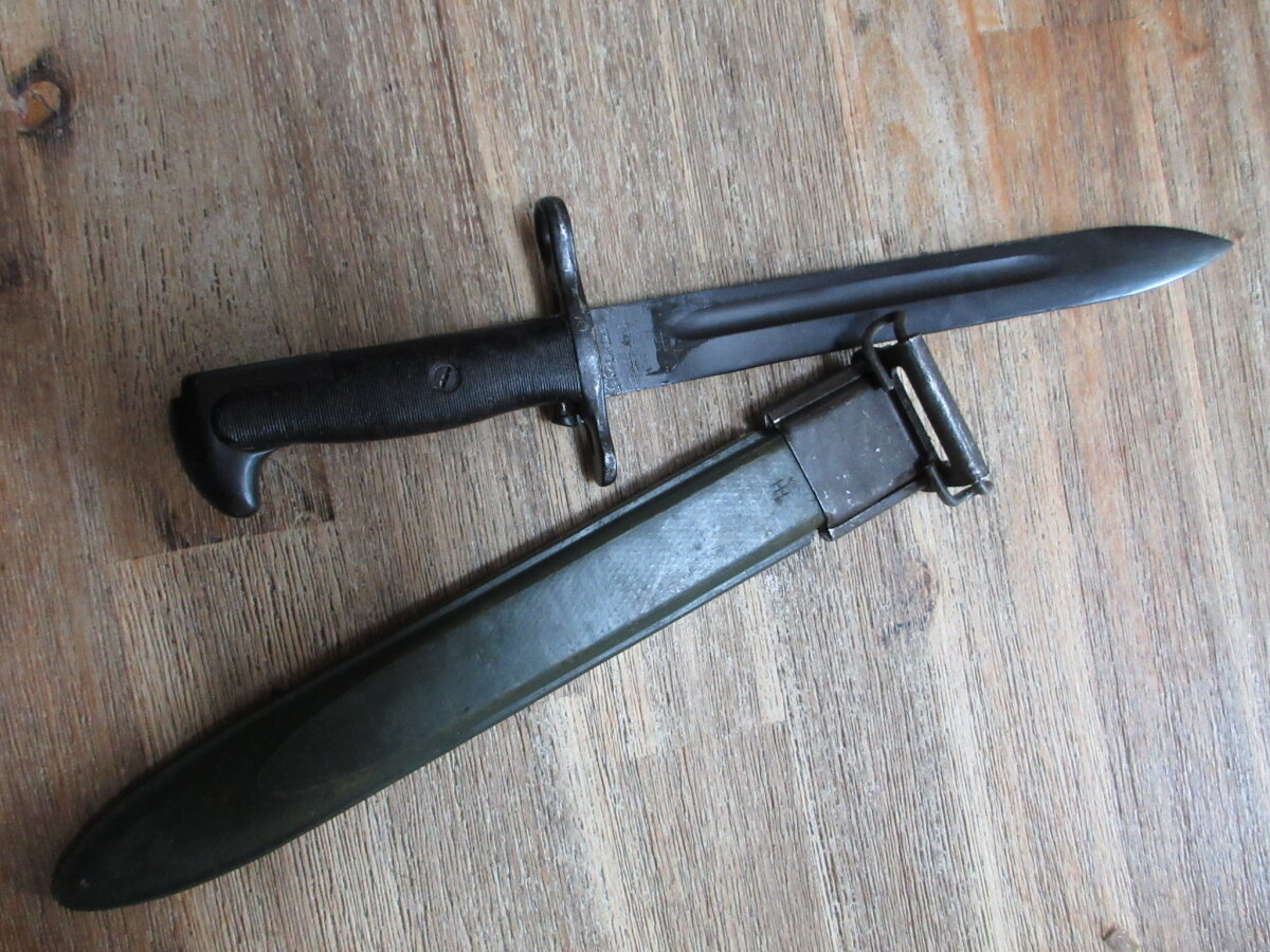 Original US Army Garand M1 bayonet sheath WWII