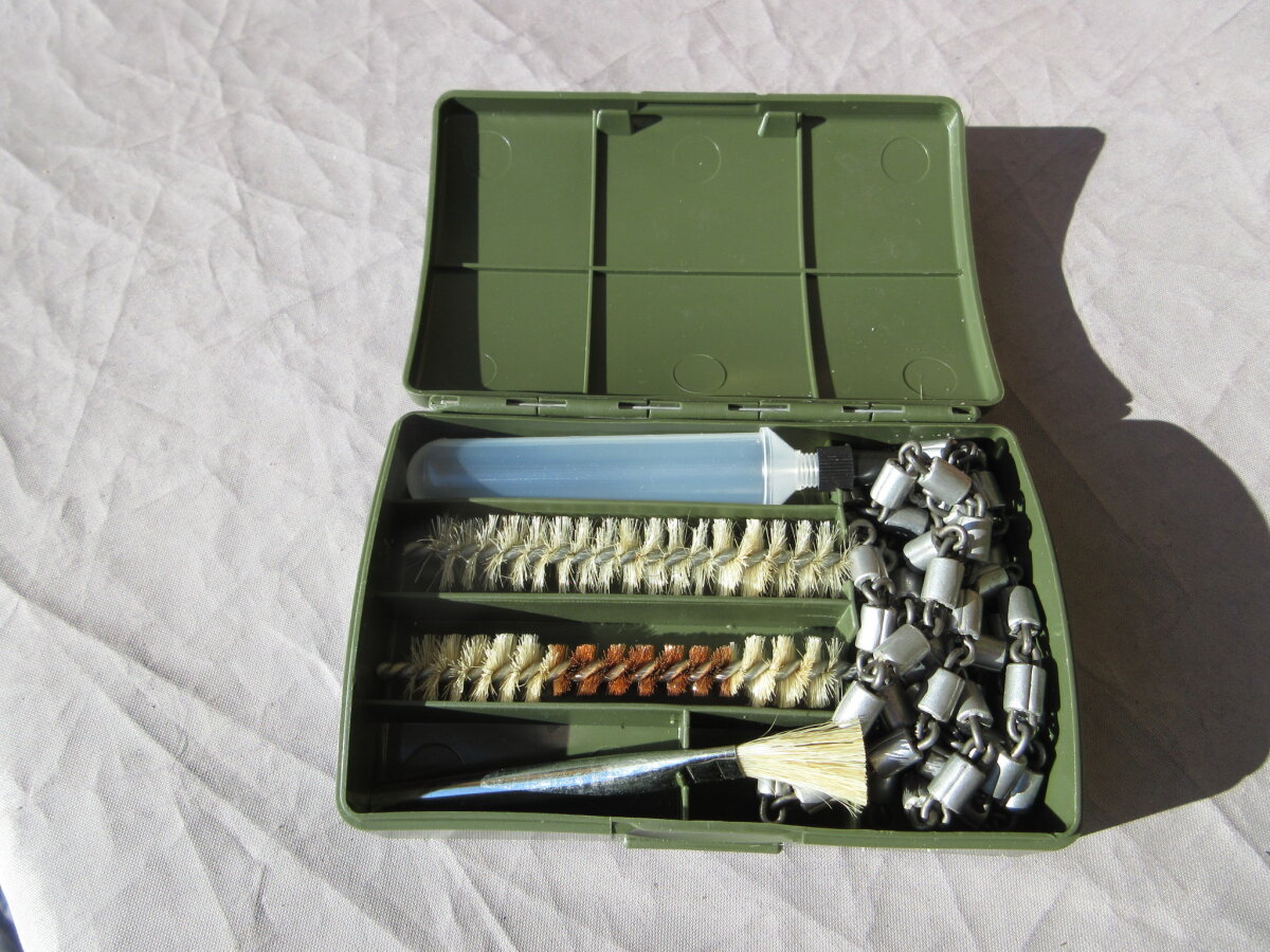 Original Bundeswehr weapon cleaning set G3 BW cleaning device caliber