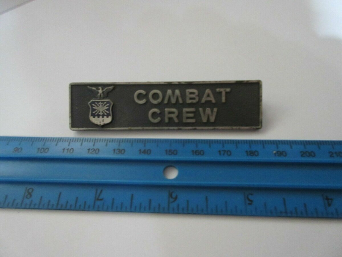 Original US Army Abzeichen Combat Crew Badge Airforce Command Vietnam