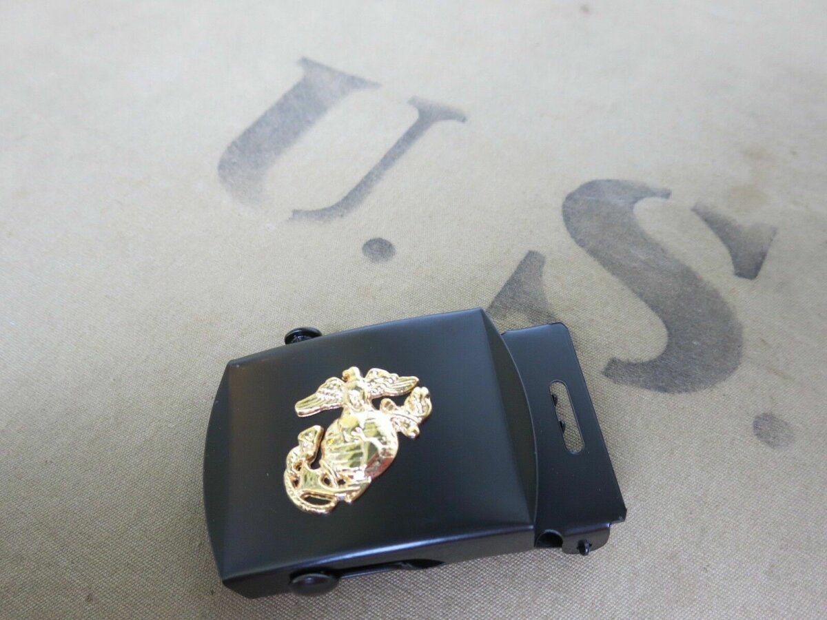 USMC Web Belt Buckle Hosengürtel Feldhose Fieldtrouser M37 M43 HBT US