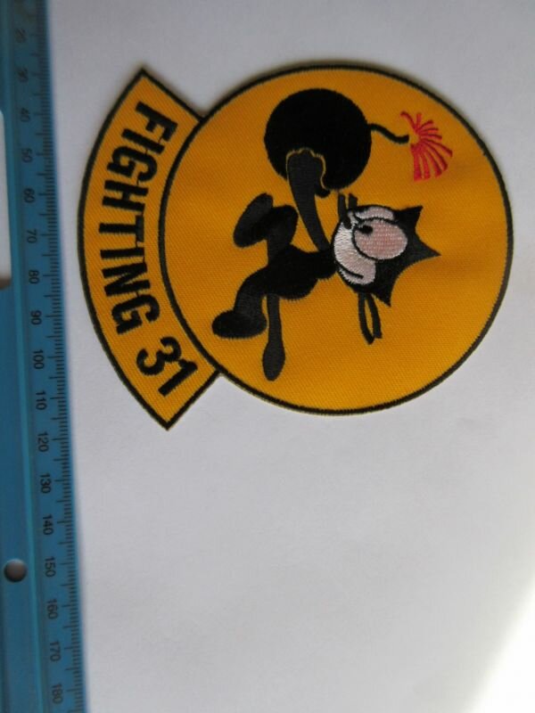US Army Tomcatter Wildcat VF-31 Felix the Cat Naval Fighting 31 - Fer