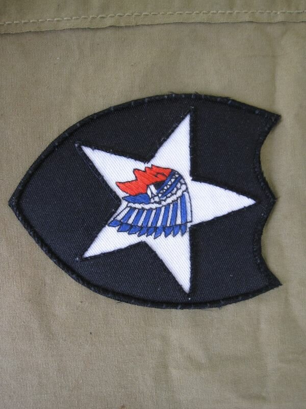2nd Infantry Division Reserved "Indian Head" Patch - Ferromil - Shop