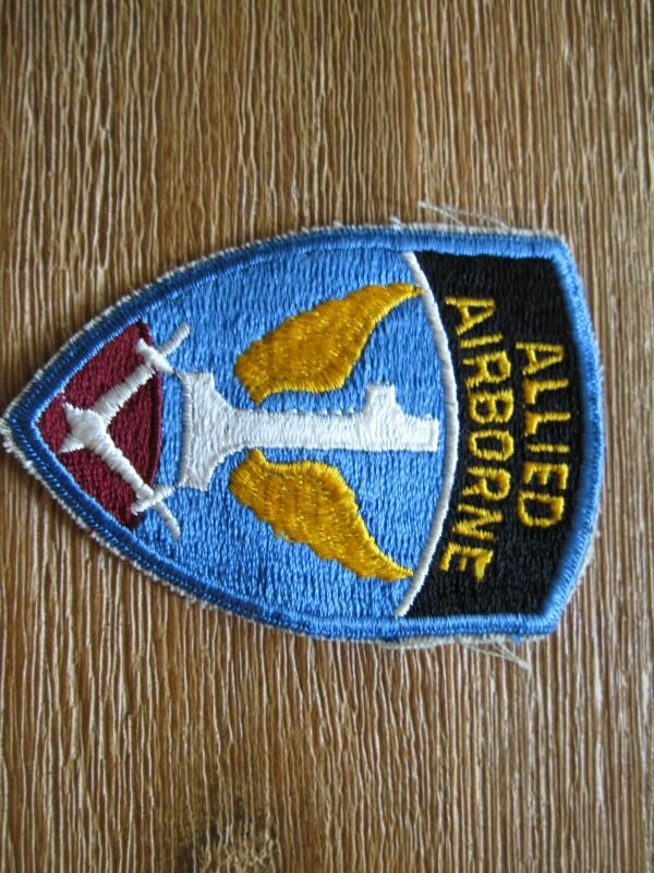 1st Allied Airborne Division Paratrooper Patch