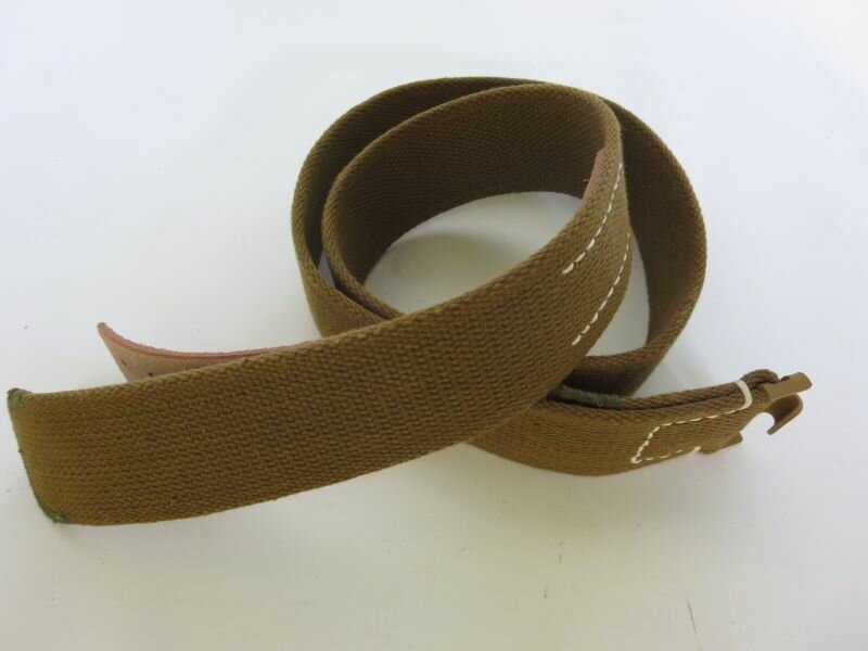 WH DAK Webbing Belt Koppel f Uniformjacke Afrikakorps - Ferromil - Sh