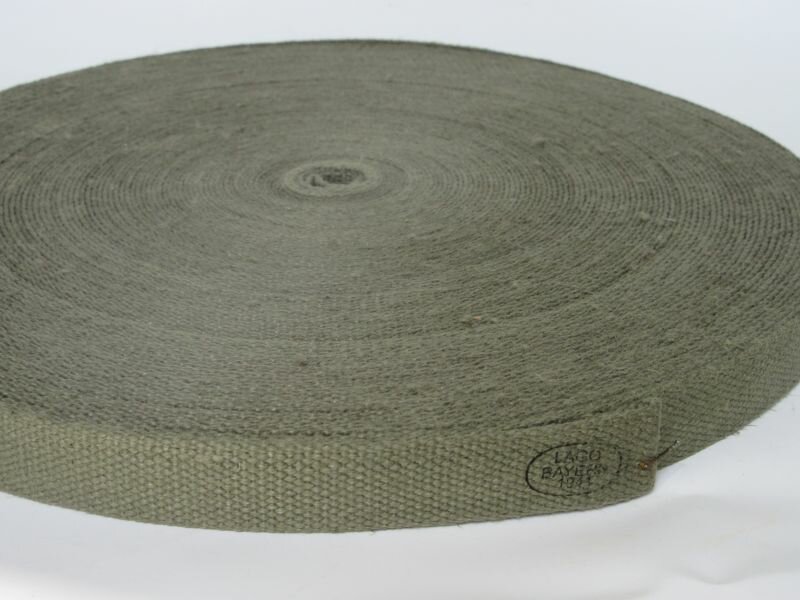 WH Riemen Feldgrau Webbing HBT Material Rolle Ausrüstung LAGO 19 - Fe