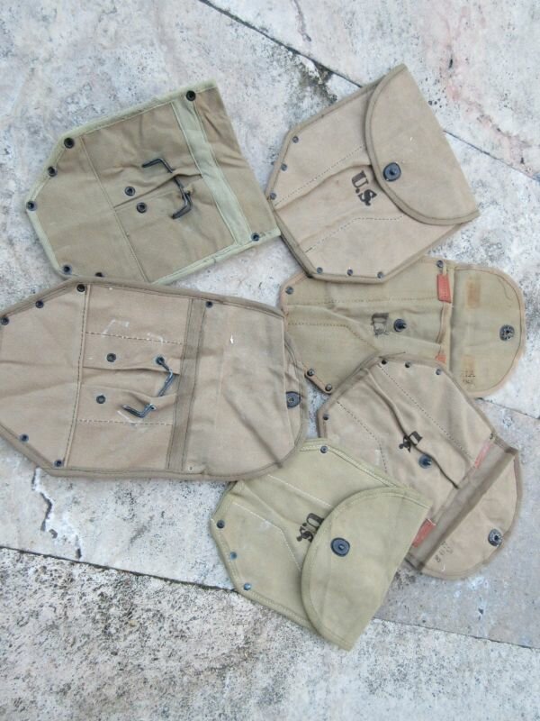 US Army M43 2. Modell Shovel Cover Entrenching Tool