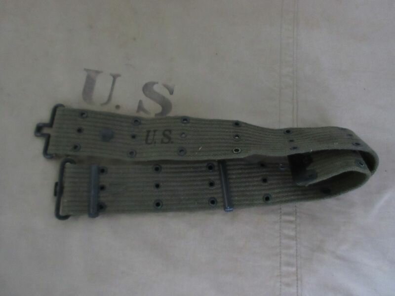 Original US Army Uniform Koppel Lochkoppel Depot Korea Vietnam - Ferr