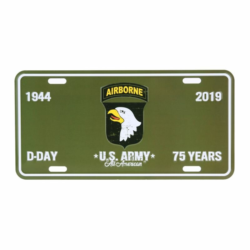 License Plate WK2 US Army D-Day Nations Normandy 75th Anniversary US