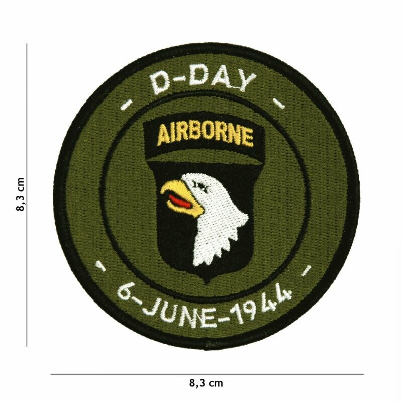 Patch US Army D-Day 101st Airborne Anniversary Operation Overlord WWI