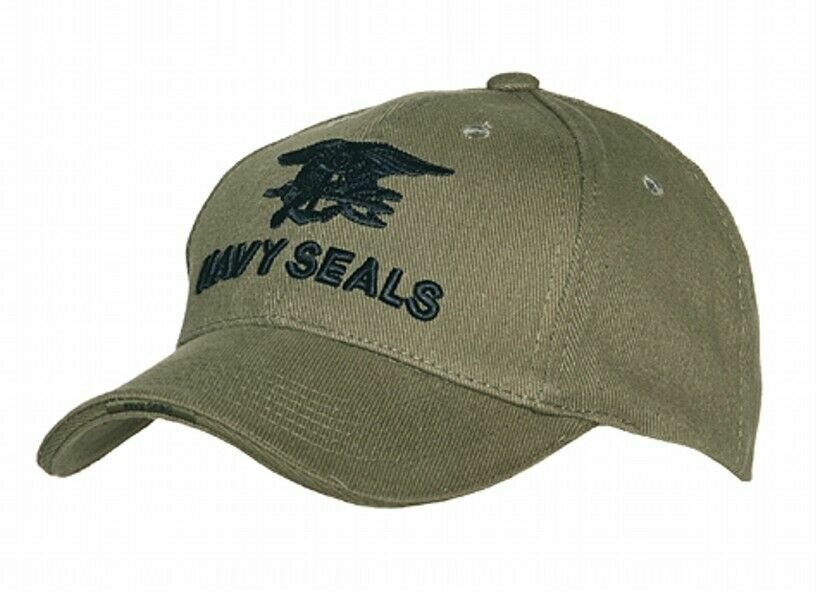 US Army Baseball Cap Oliv Stonewashed 1775 USMC Seals Navy Marines WK